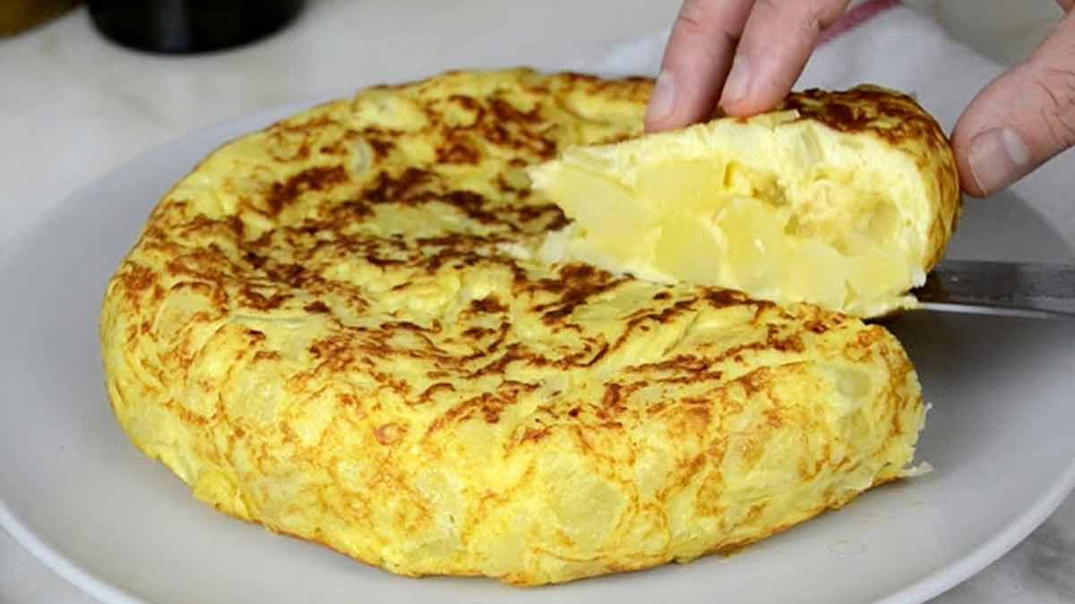 Omelette Aux Pommes De Terre Cuite à La Micro Onde Top Recettes