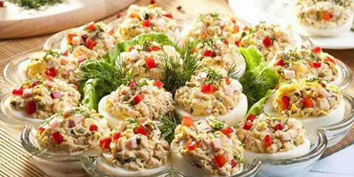 Œufs Mimosa Au Thon Et Piment Agréablement Légers Top Recettes