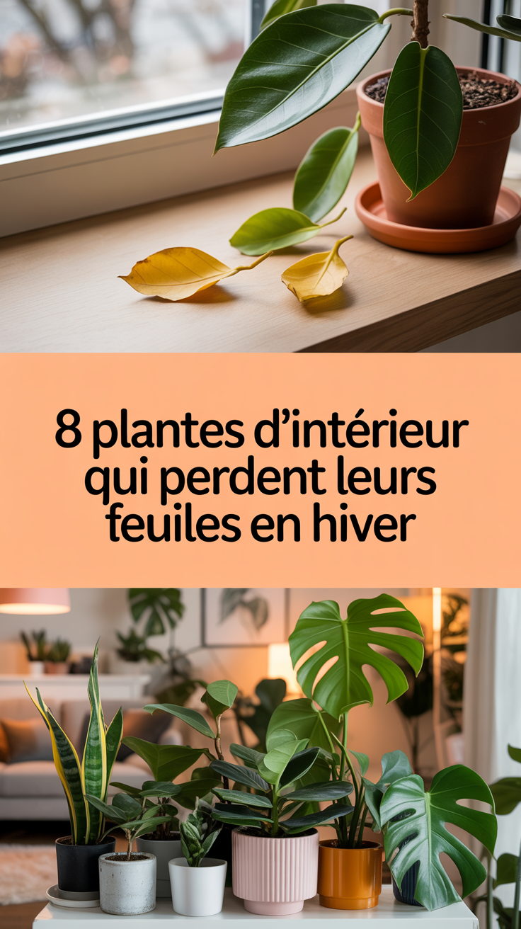 8 Plantes d'intérieur qui perdent leurs feuilles en hiver - Top Recettes