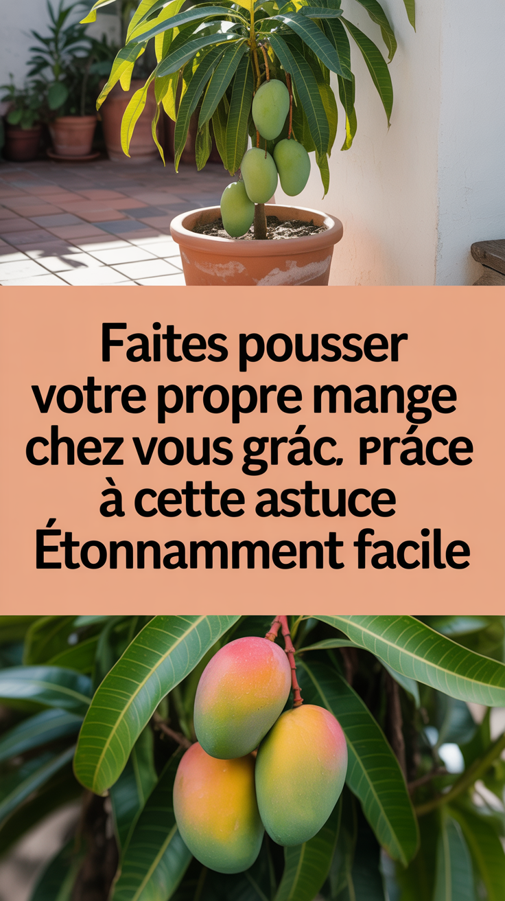 Faites Pousser Votre Propre Mangue Chez Vous Grâce à Cette Astuce ...