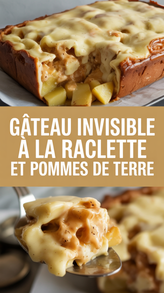 Gâteau Invisible à la Raclette et Pommes de terre - Top Recettes