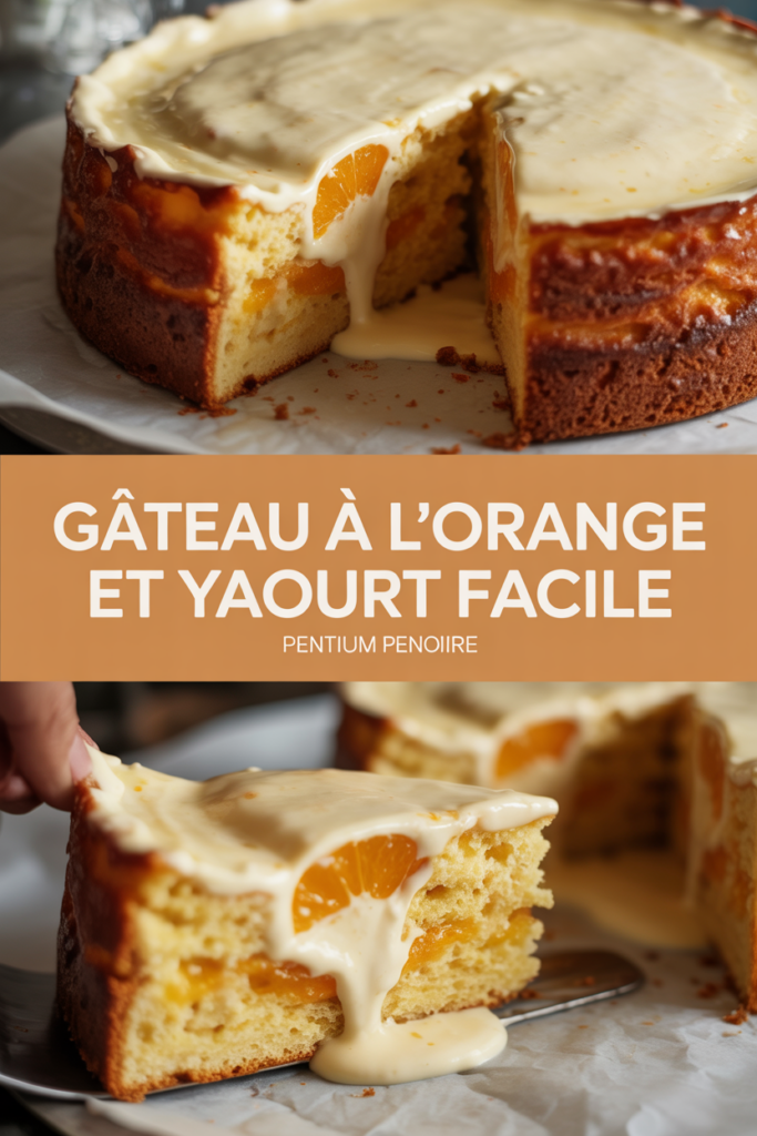 Gâteau à l’orange et yaourt facile - Top Recettes