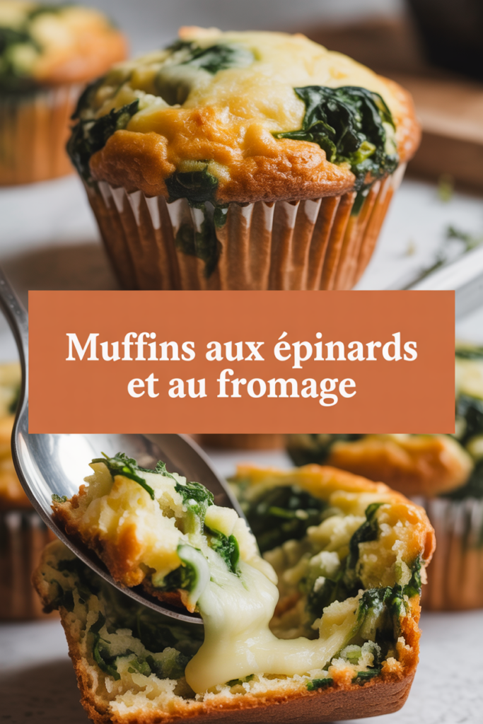 Muffins aux épinards et au fromage - Top Recettes