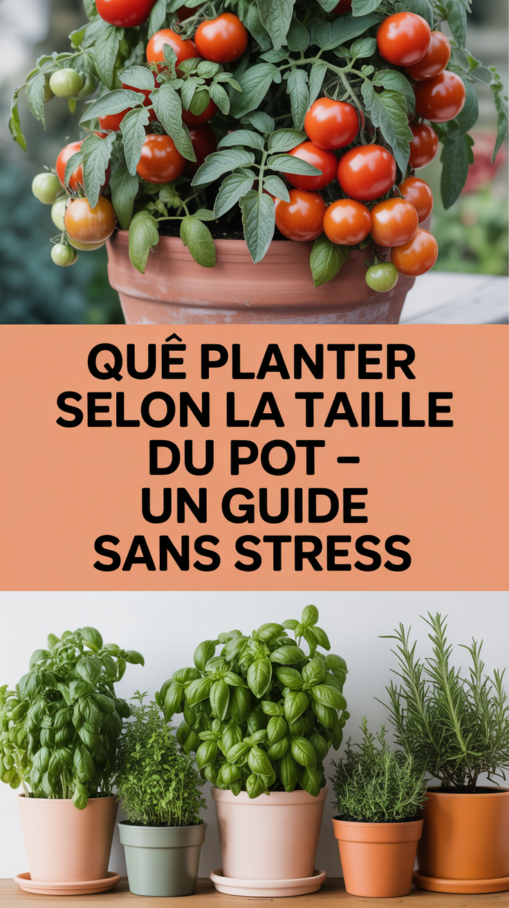 Que Planter Selon la Taille du Pot — Un Guide Sans Stress - Top Recettes
