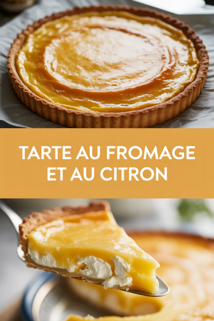 Tarte au fromage et au citron - Top Recettes