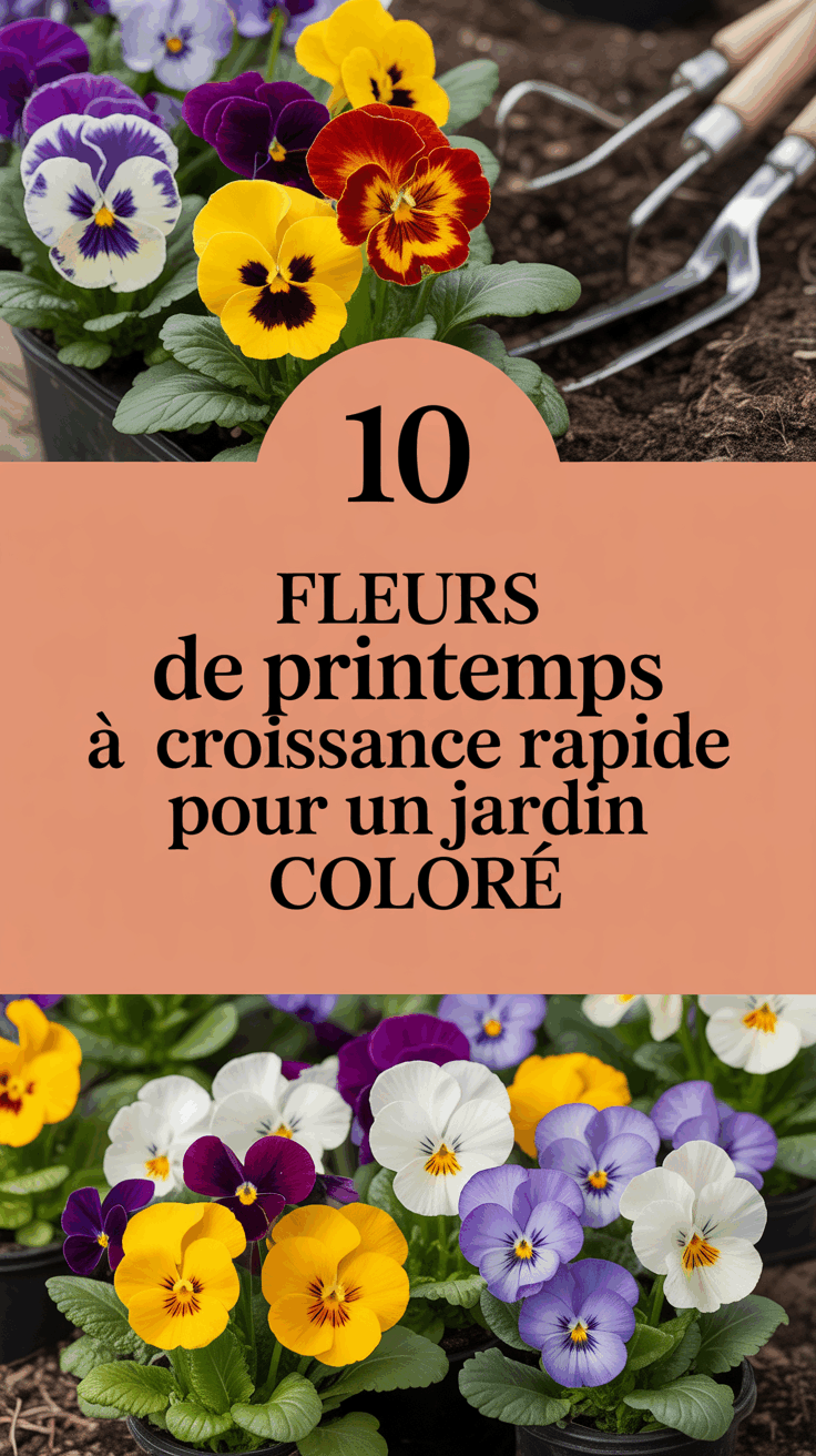 10 Fleurs de Printemps à Croissance Rapide pour un Jardin Coloré - Top ...