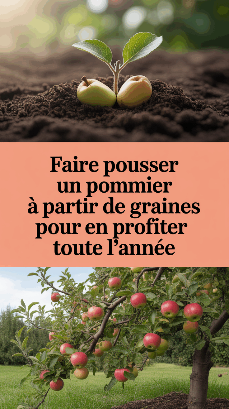 Faire Pousser un Pommier à Partir de Graines pour en Profiter Toute l ...