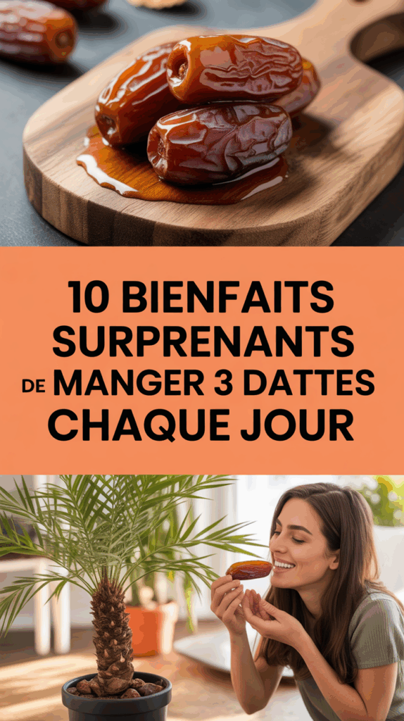 10 Bienfaits Surprenants de Manger 3 Dattes Chaque Jour - Top Recettes