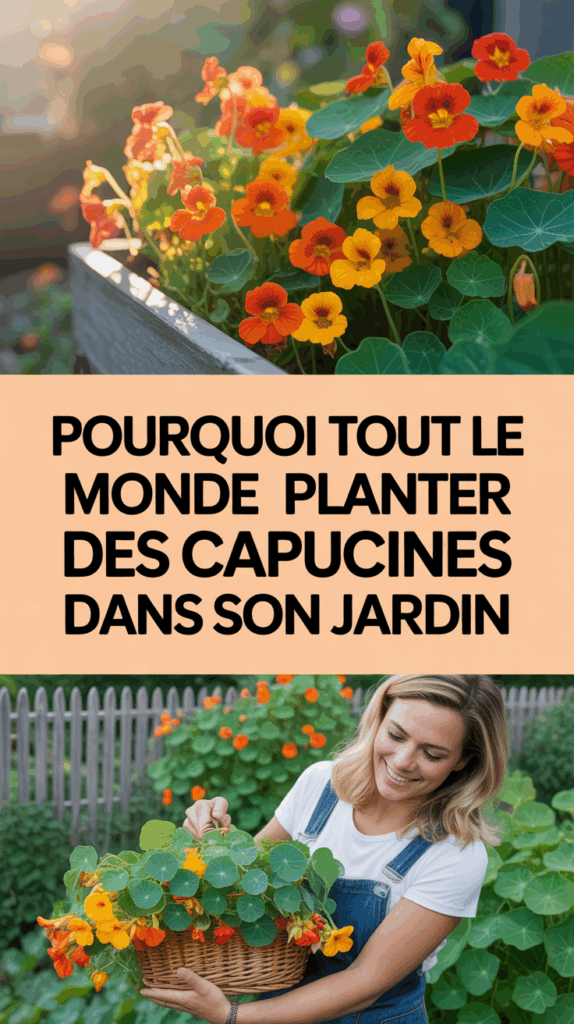 Pourquoi TOUT LE MONDE Devrait Planter des Capucines dans Son Jardin ...
